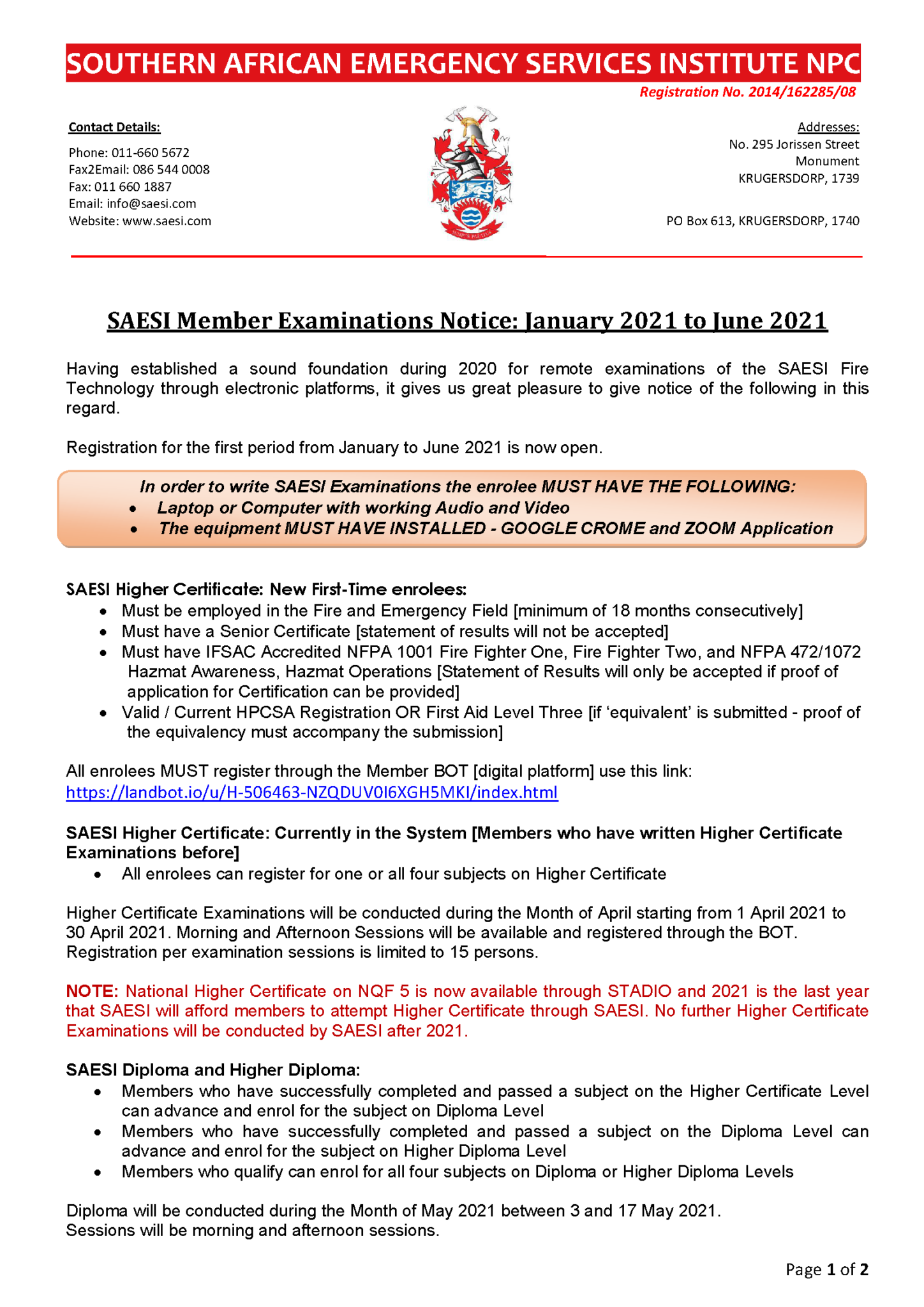 Home SAESI South African Emergency Service Training home-saesi-south-african-emergency-service-training